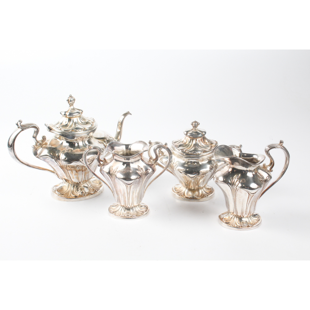 Pairpoint Silver Plate Tea Service | EBTH
