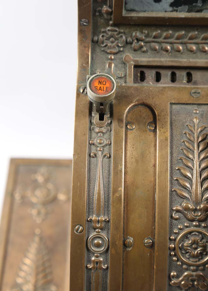 Circa 1908 Antique National Brass Cash Register | Everything But The House