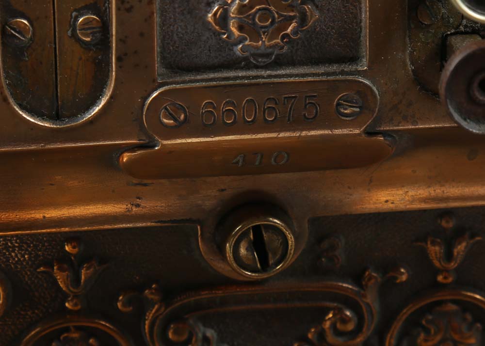 Circa 1908 Antique National Brass Cash Register | Everything But The House