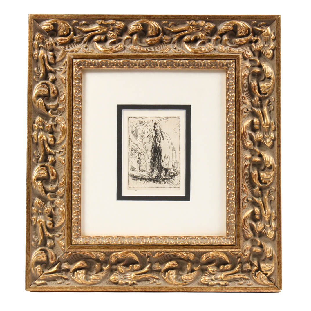 Posthumous Reproduction of a Rembrandt Etching | EBTH