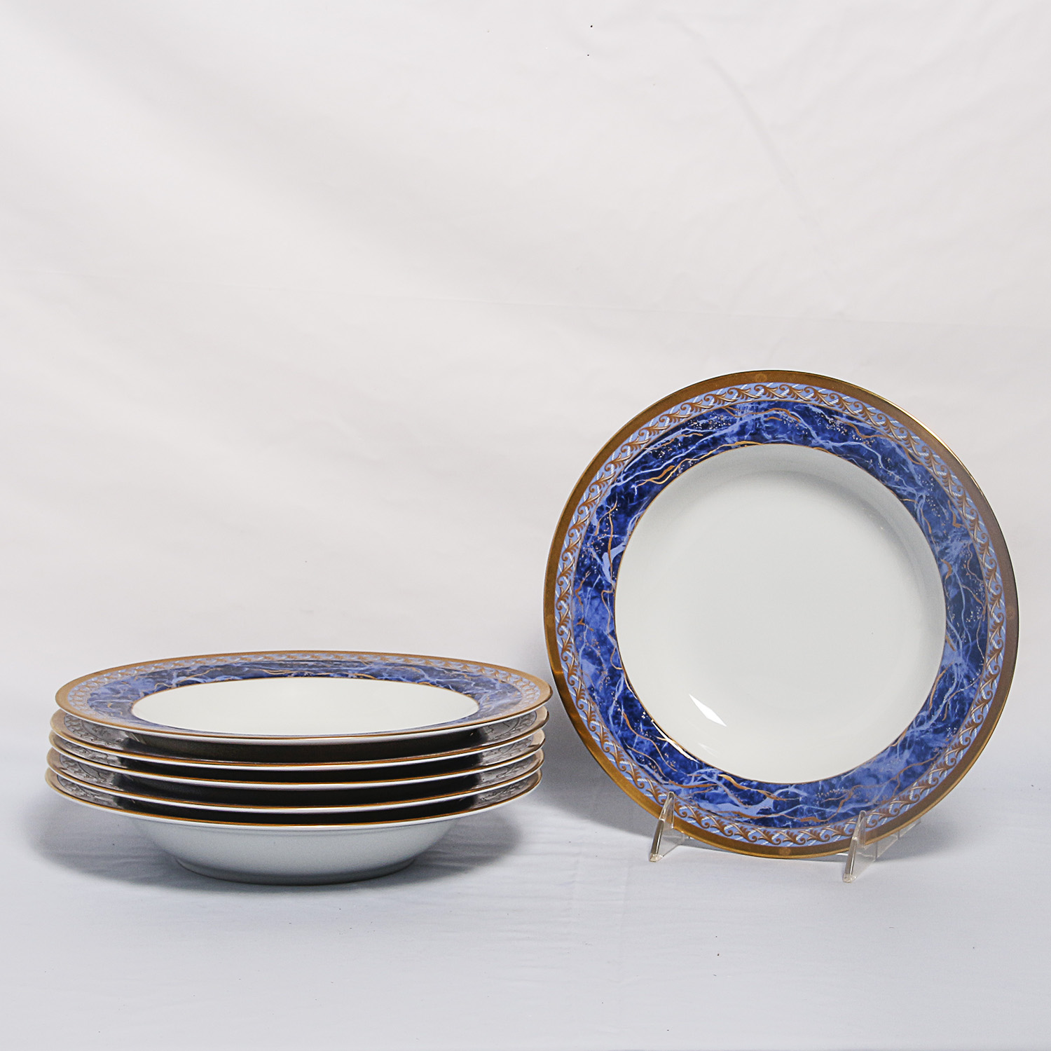Set of Christian Dior Dinnerware in the "Azure Royale" Pattern | EBTH