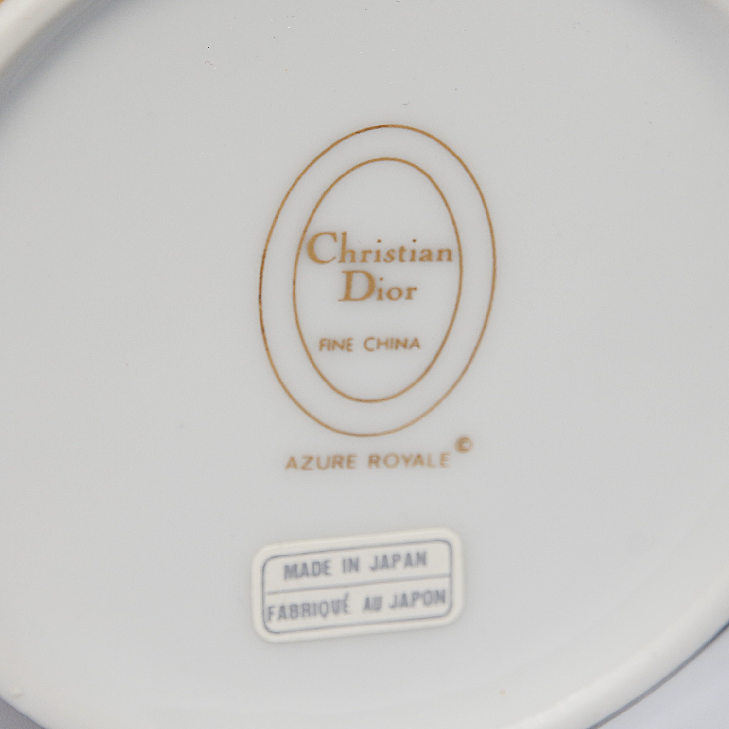 Set of Christian Dior Dinnerware in the "Azure Royale" Pattern | EBTH