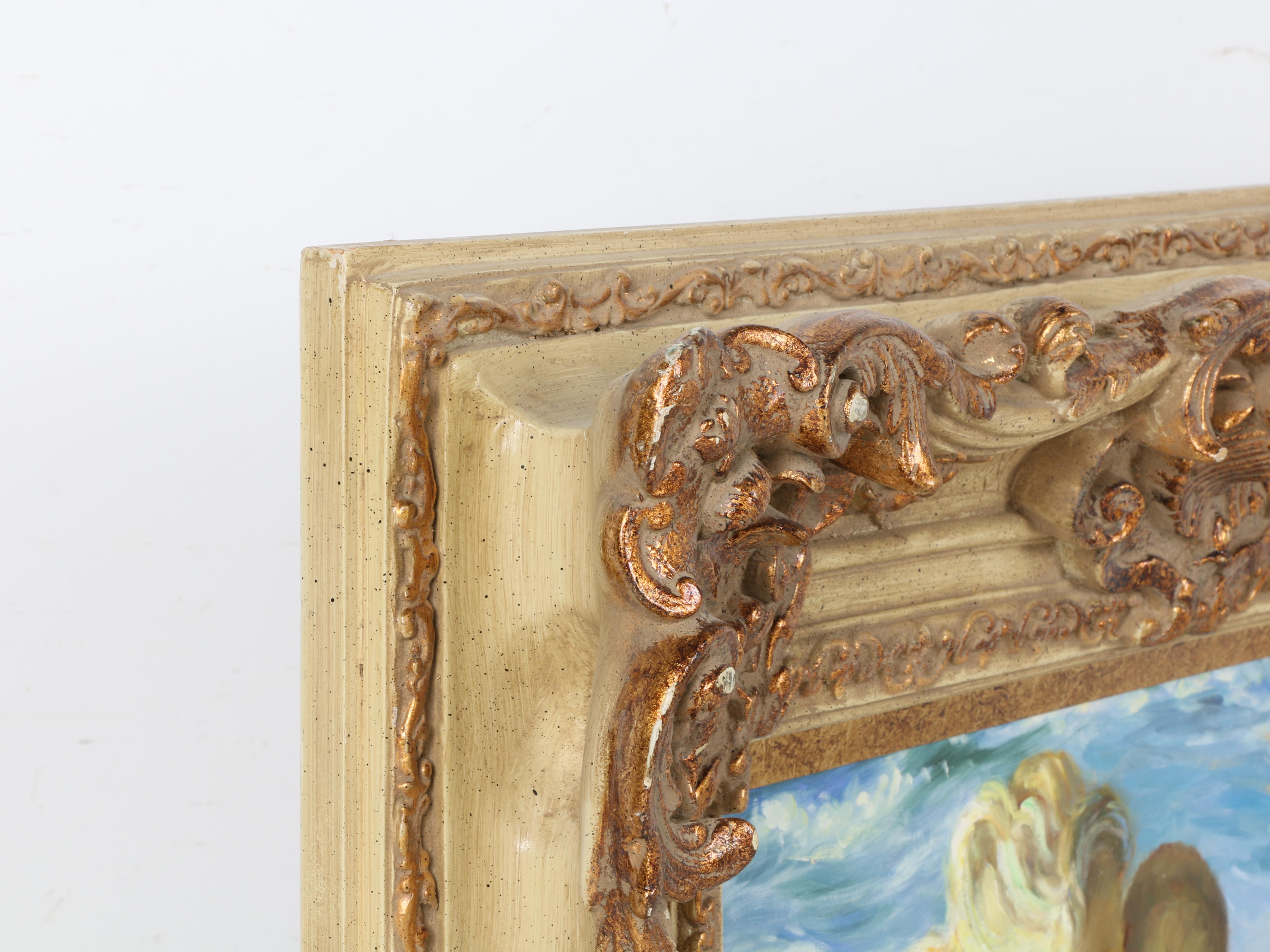 Cirol Oil Painting of a Mother and Child | EBTH