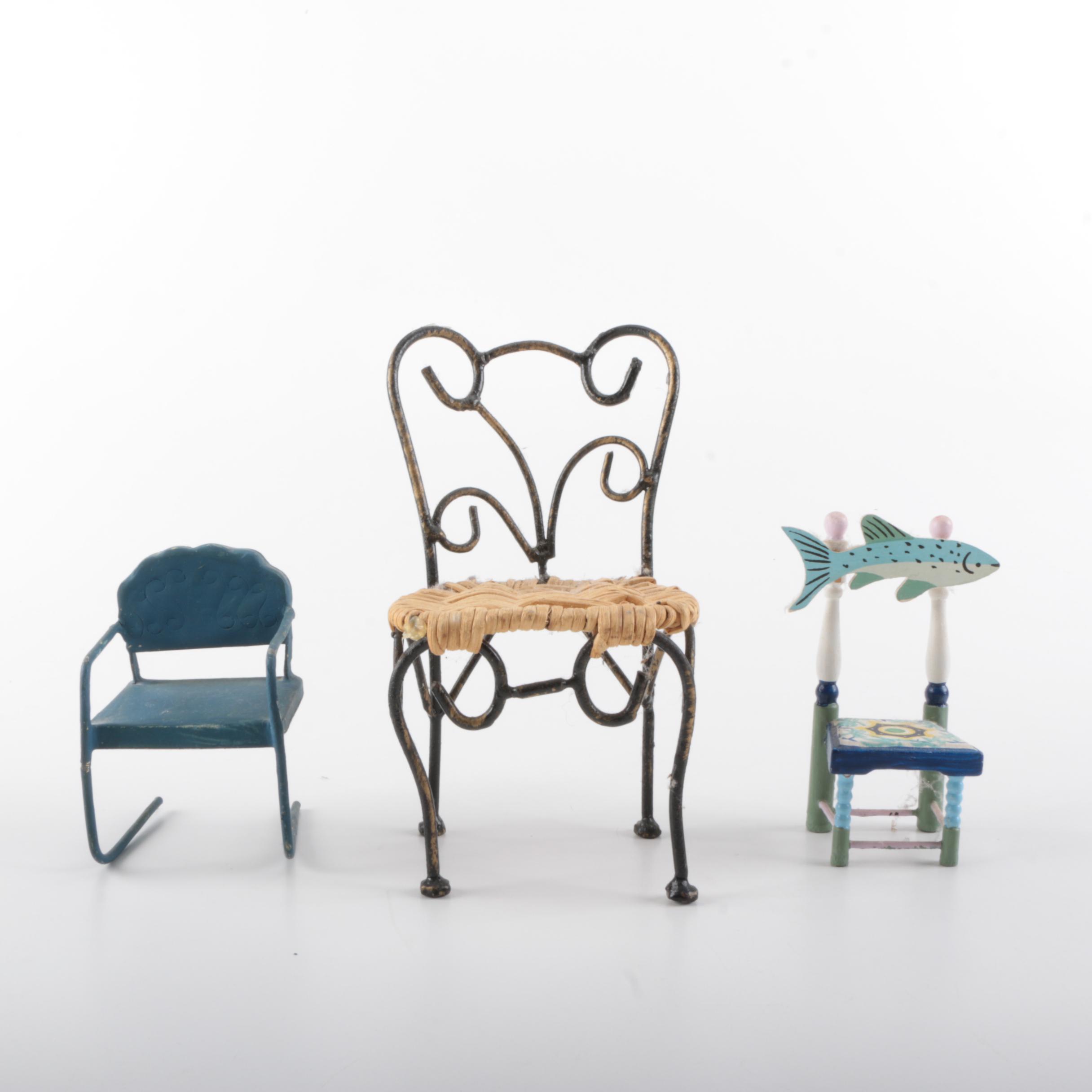 Collection of Miniature Chairs | EBTH