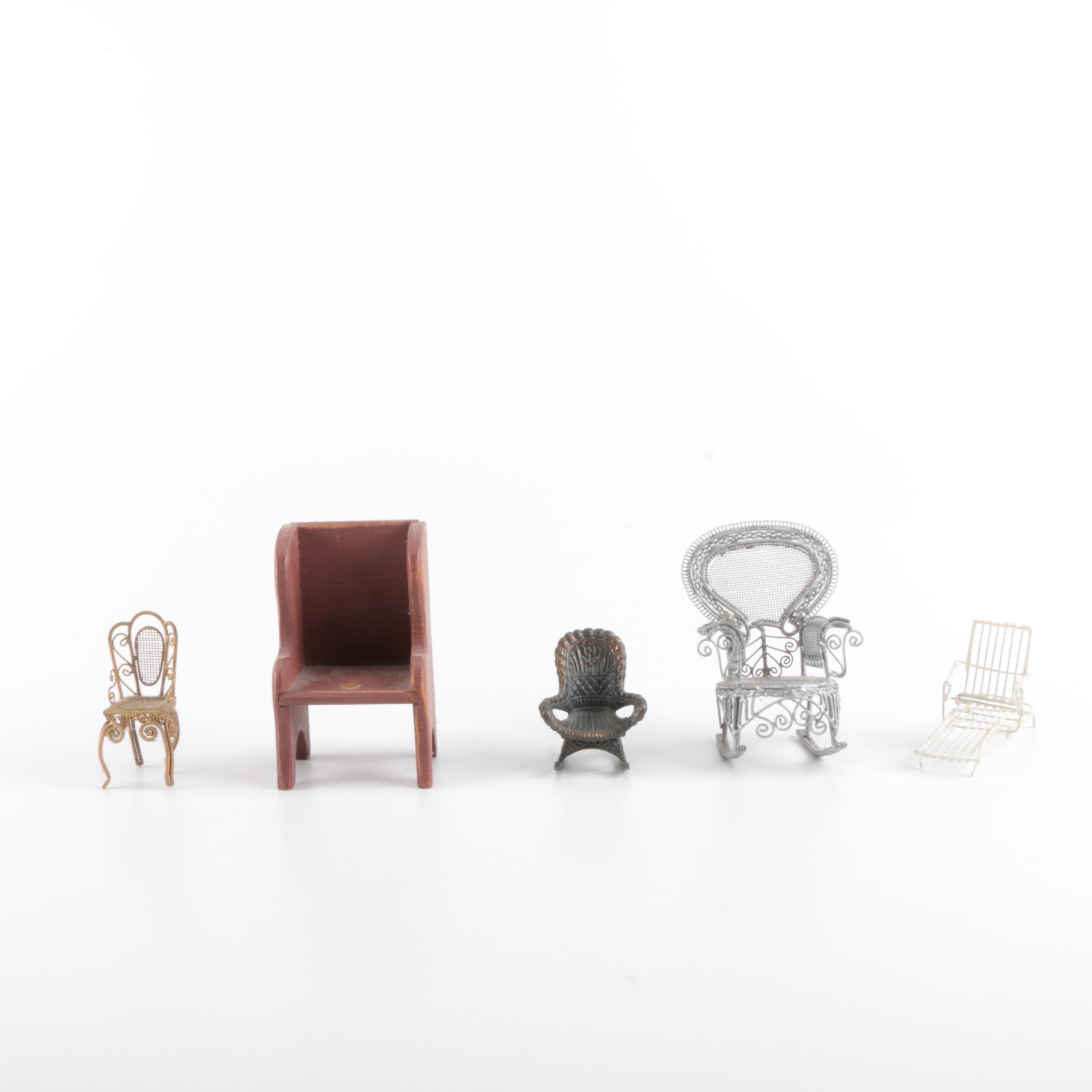 Collection of Miniature Chairs | EBTH