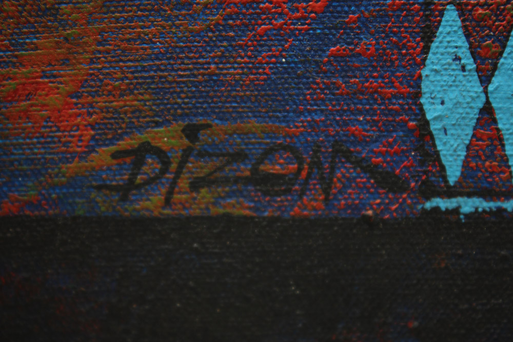 Oil Painting on Canvas Signed Dizon | EBTH