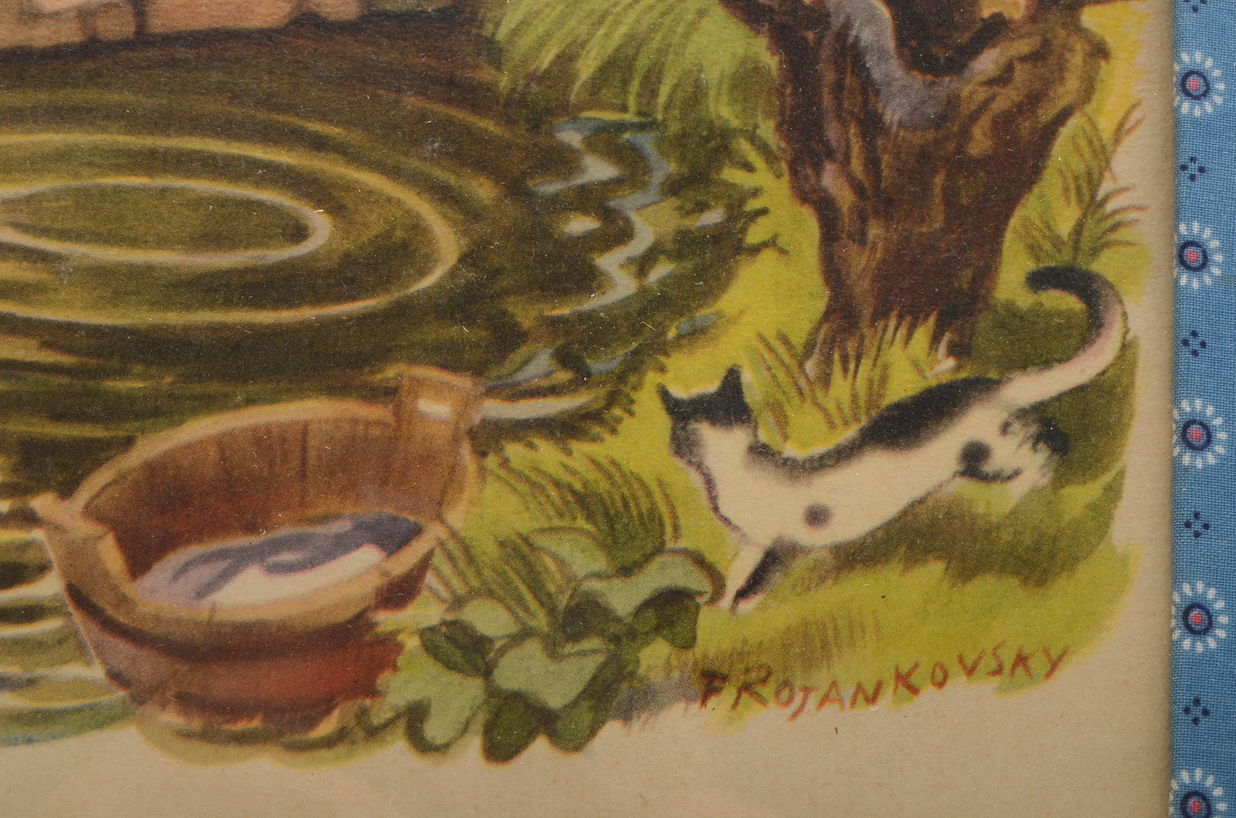 Pair of Offset Lithographic Reproductions after Feodor Rojankovsky ...