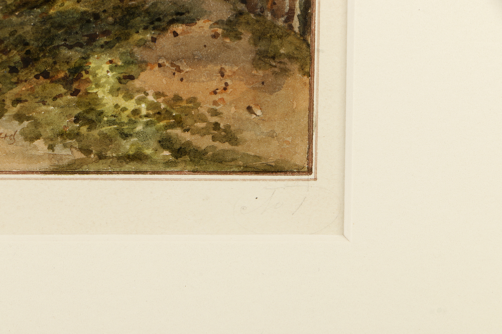 George Shepherd Watercolor Painting on Paper "Theobald Park Wall" | EBTH