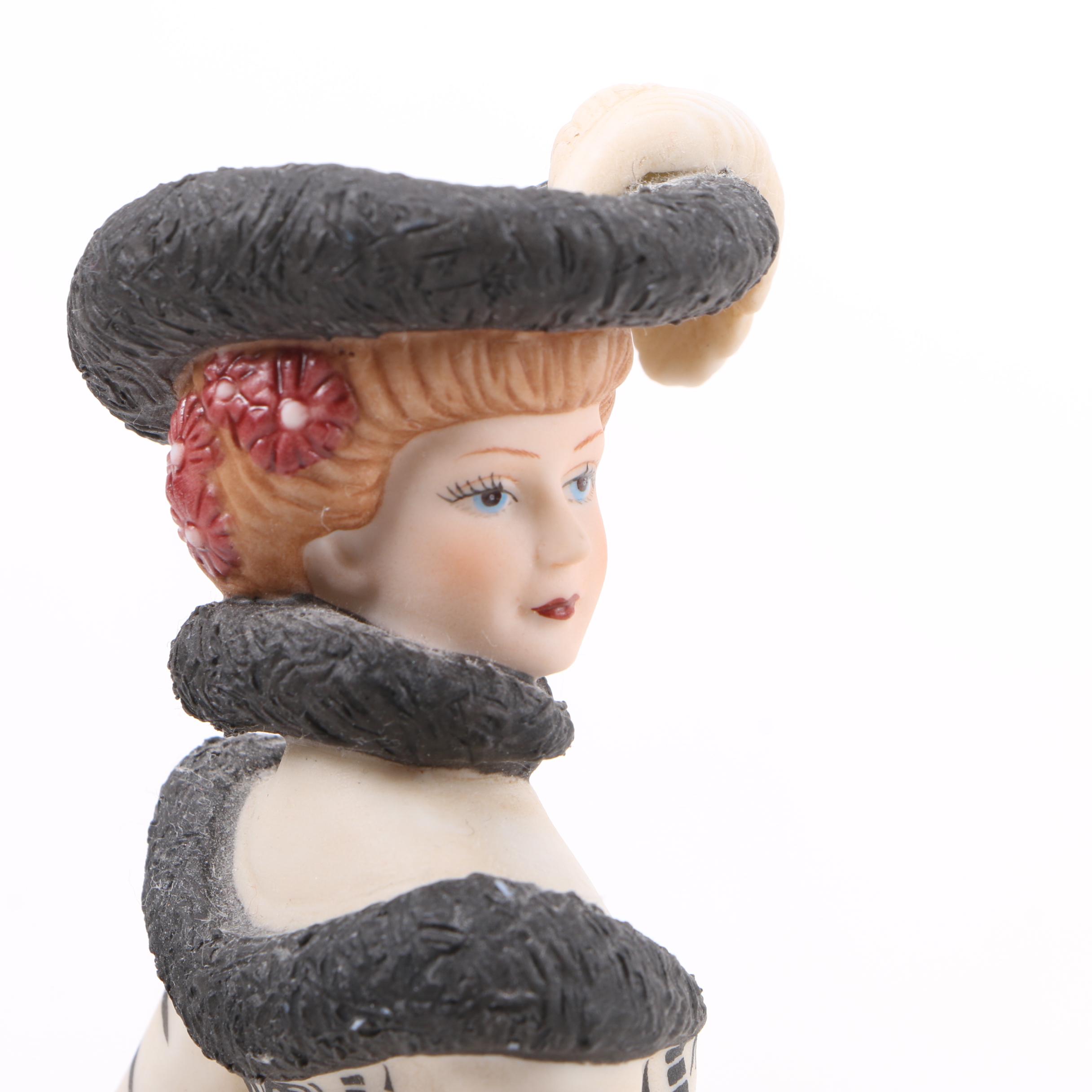 Lenox "Tea at the Ritz" and "Magnolia" Porcelain Figurines | EBTH