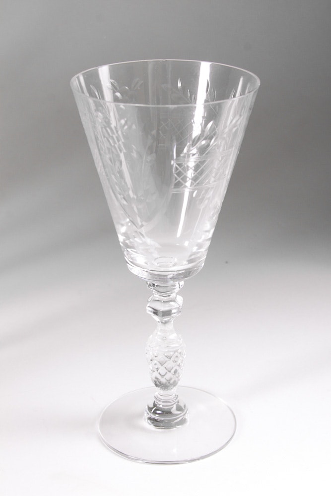 Etched Wine Glasses Ebth