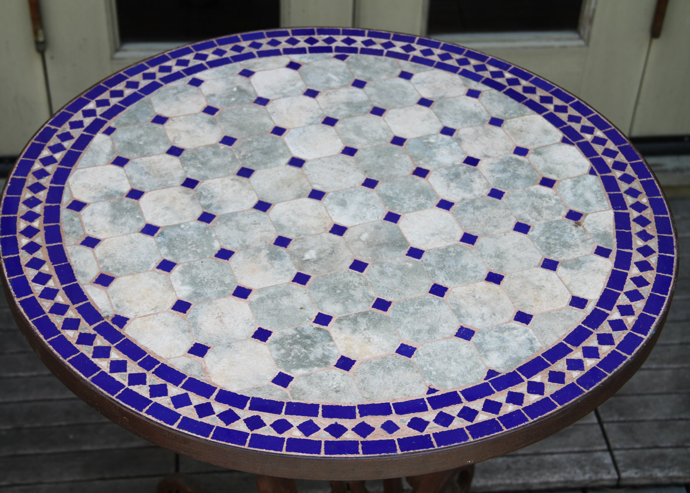 Tile Top Patio Side Table | EBTH