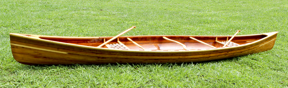 16 ft. Handmade Cedar Strip Canoe | EBTH