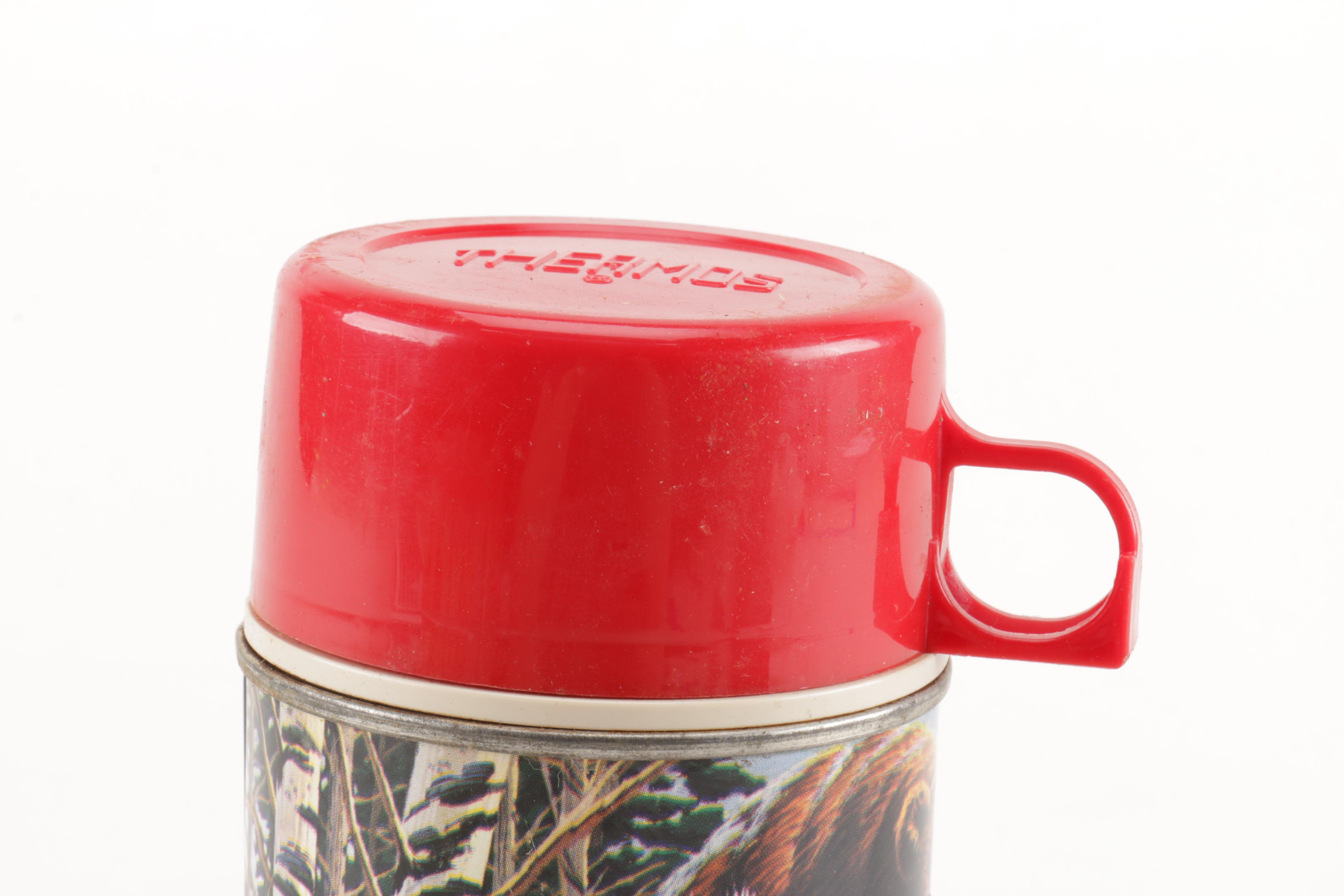 1965 Thermos Fess Parker Daniel Boone Lunch Kit | EBTH