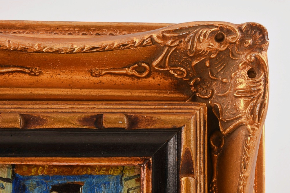 David Davidovich Burliuk (Russian 1882-1967) Painting "Two Keys" | EBTH