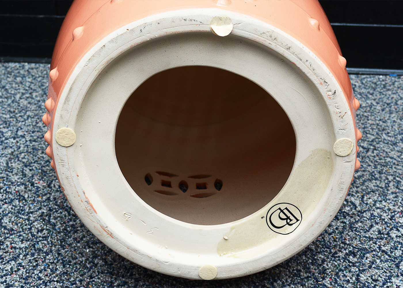 Asian Inspired Barrel Shaped Side Tables | Everything But The House