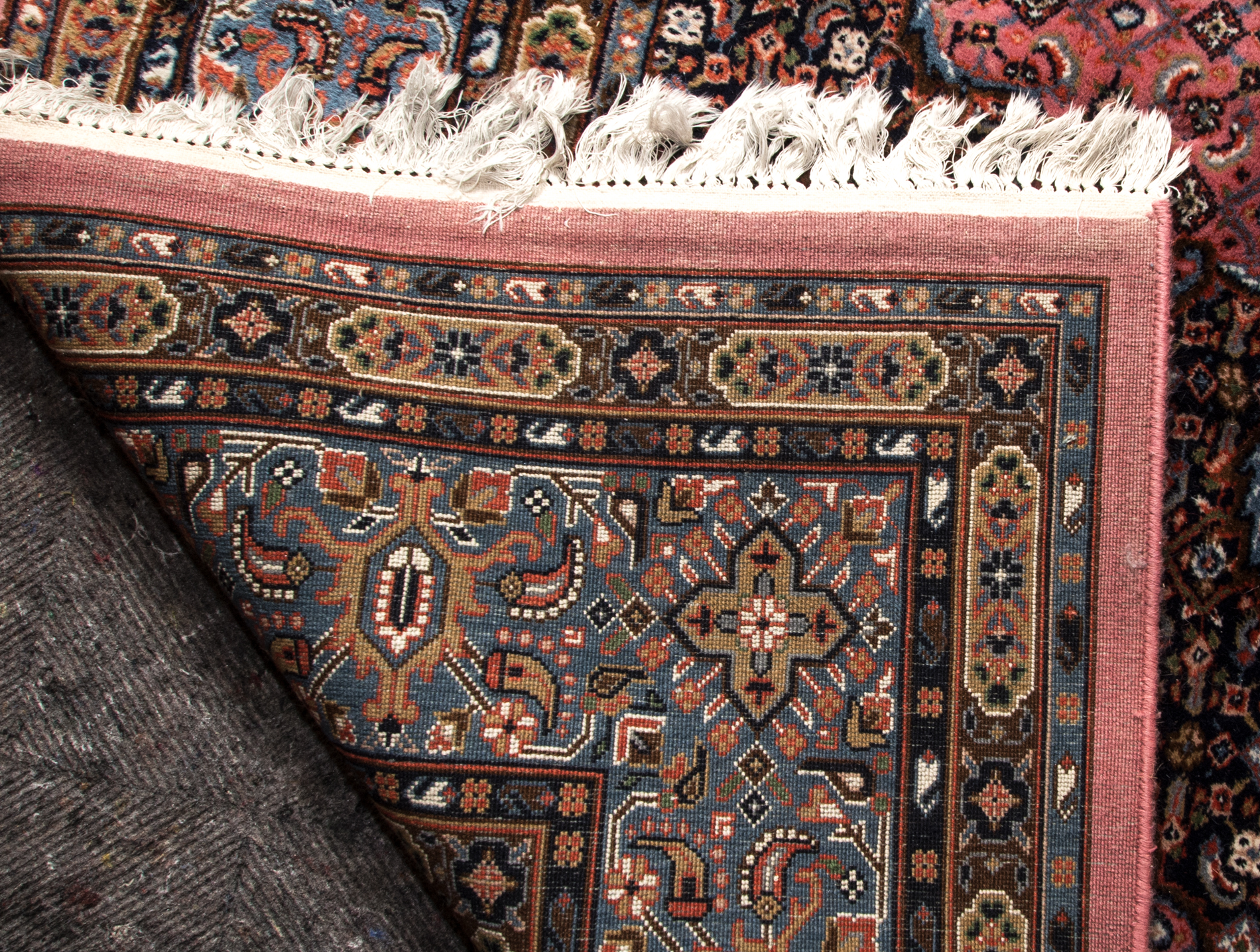 Hand-Knotted Persian Wool "Herati" Area Rug | EBTH