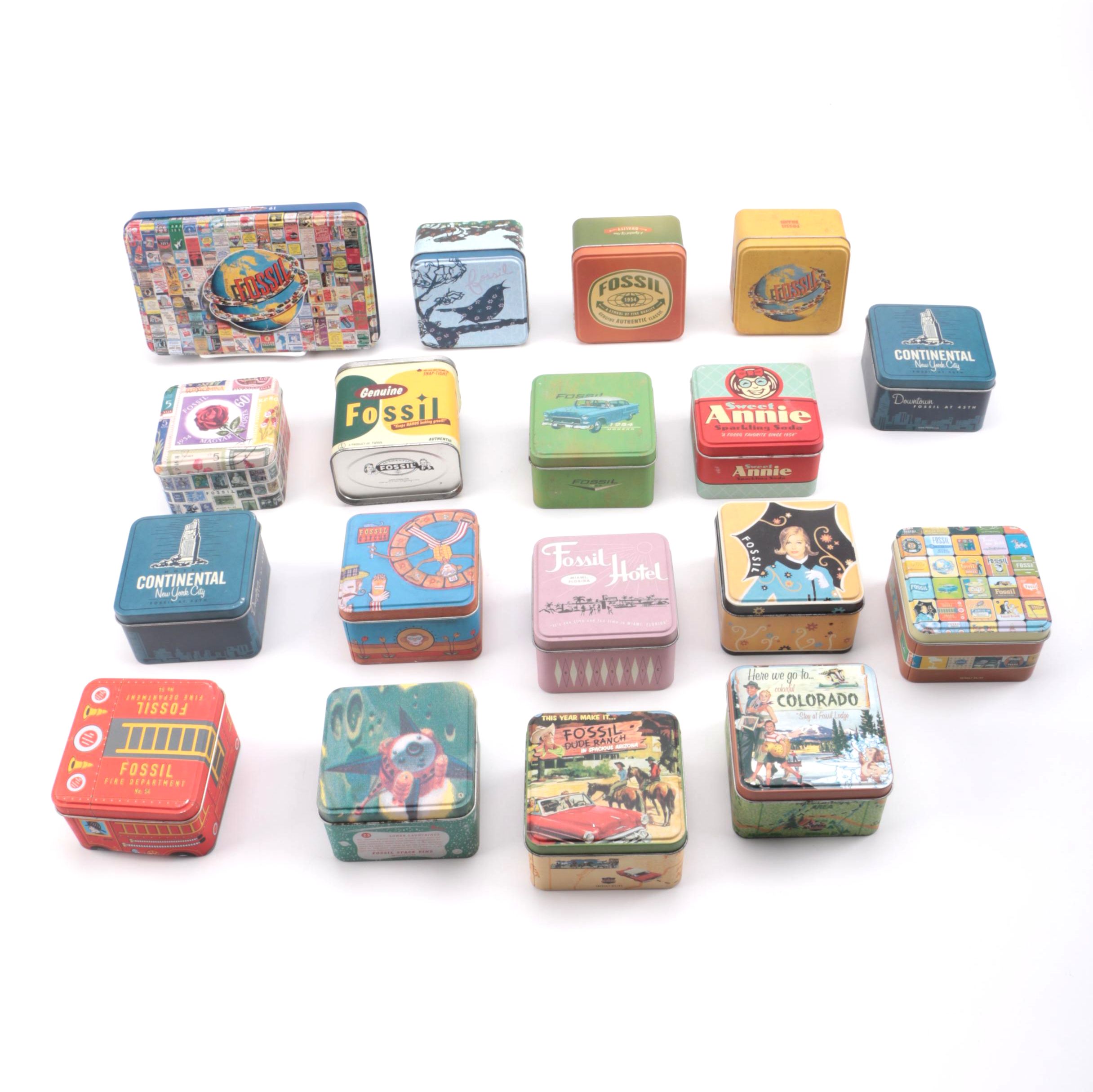 Fossil Watch Metal Boxes | EBTH