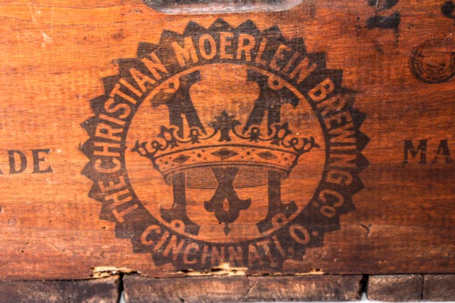 Rare Christian Moerlein Pre Prohibition 36 Bottle Crate | EBTH