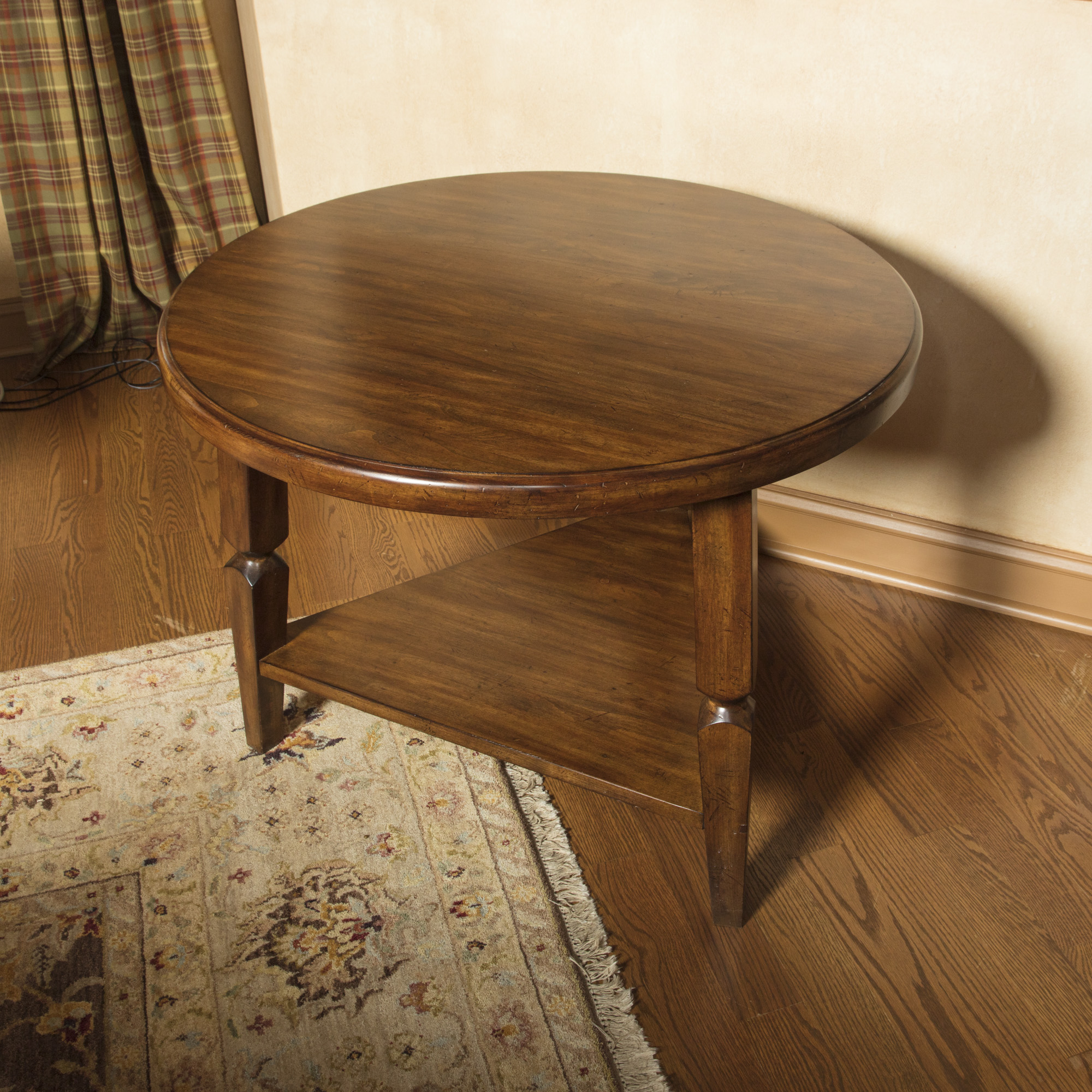 Circular Top Side Table by Lorts Manufacturing | EBTH