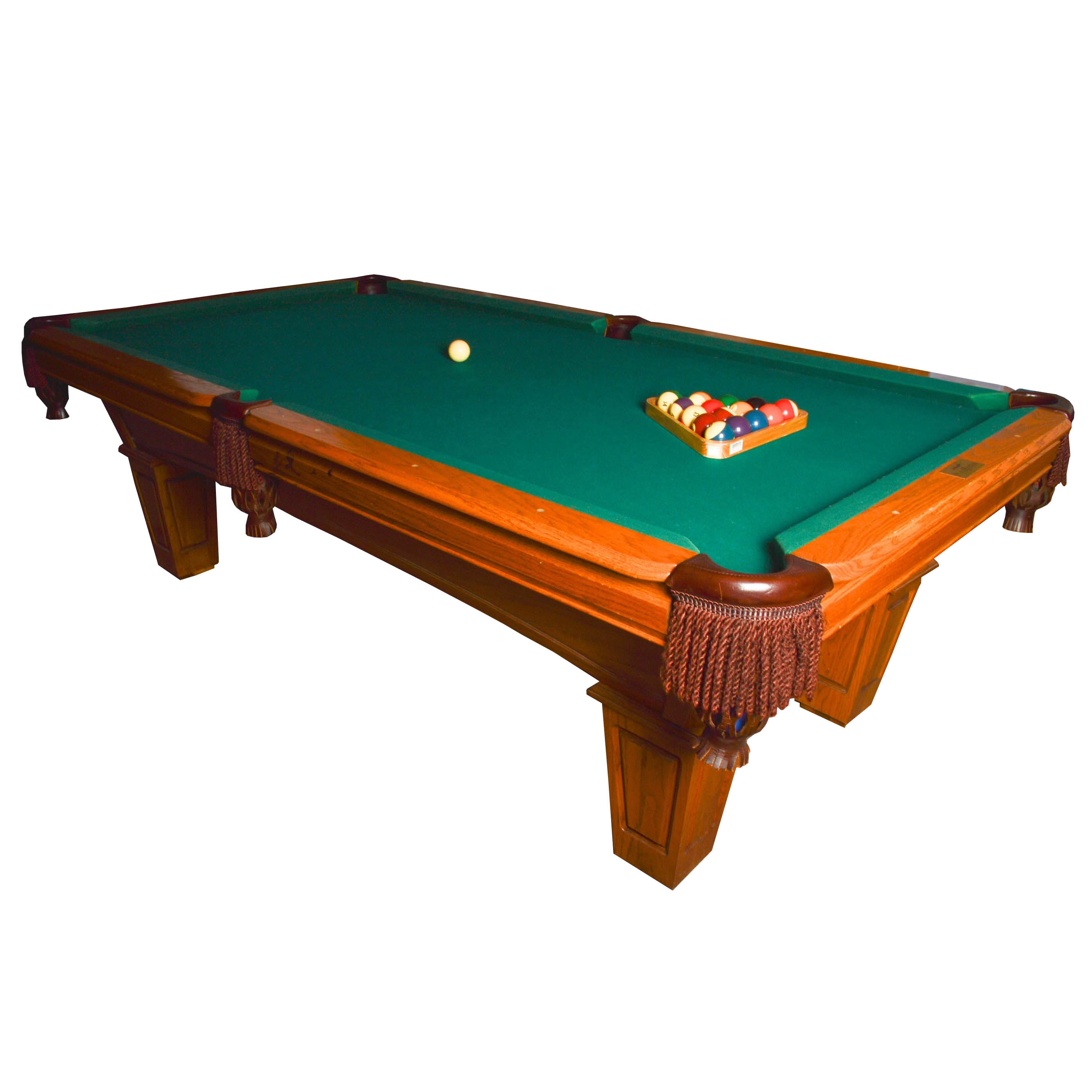 AMF PlayMaster Oak Pool Table Everything But The House
