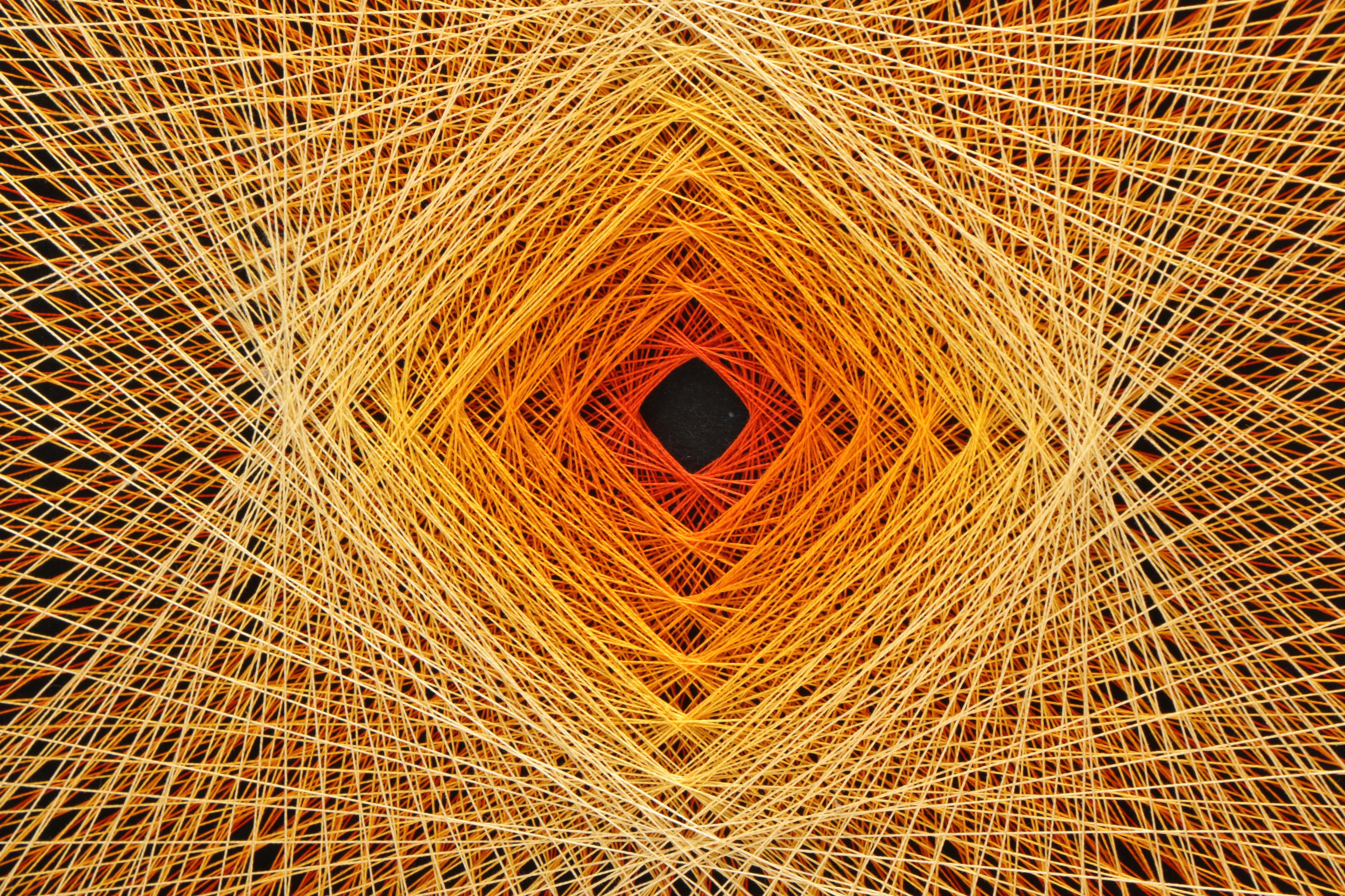 Abstract String Artworks On Board | EBTH