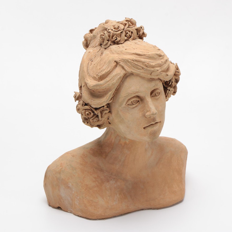 Arlene Siegel Sculpture of Woman | EBTH Arlene Siegel Sculpture of Woman | EBTH