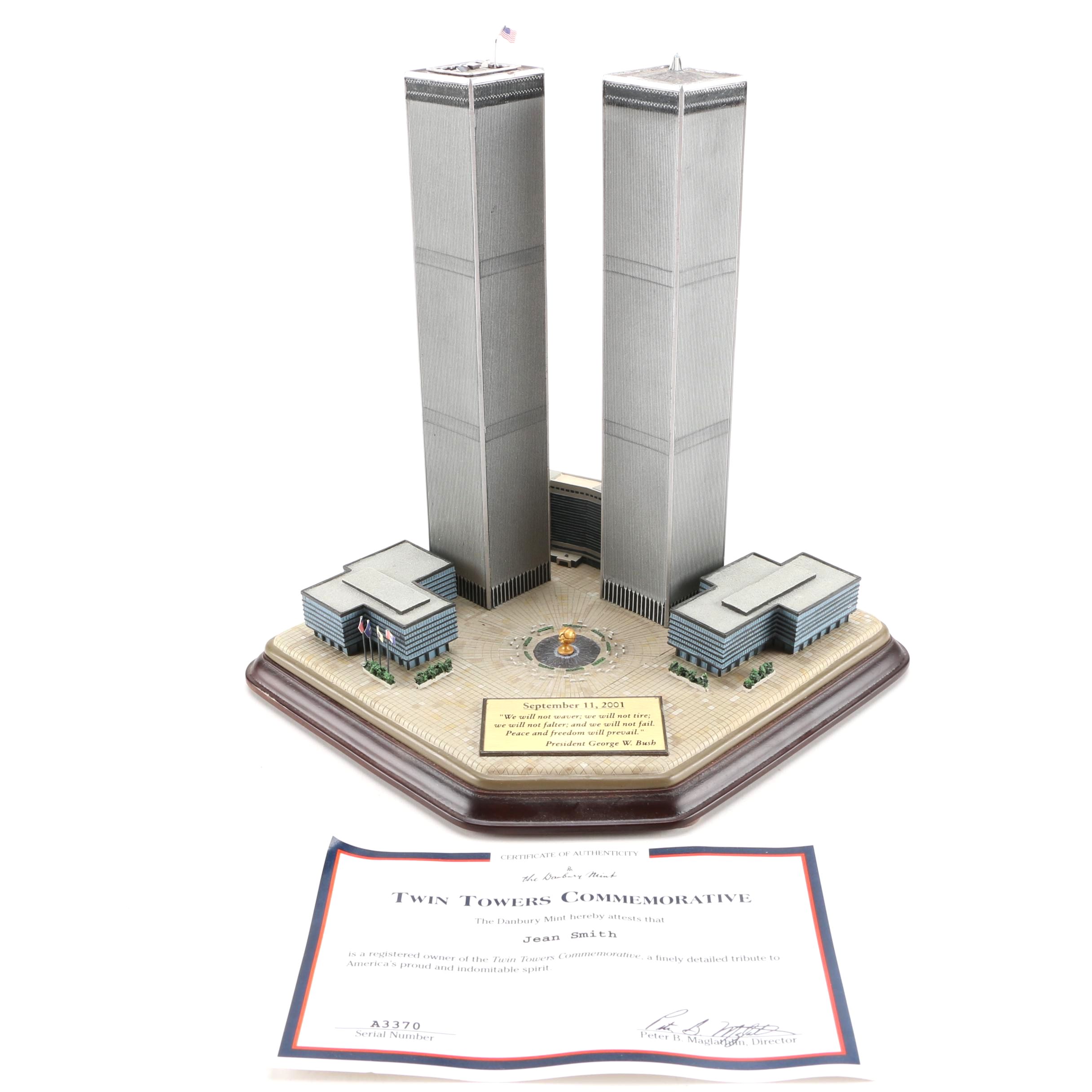 Twin Towers Commemorative Model | EBTH