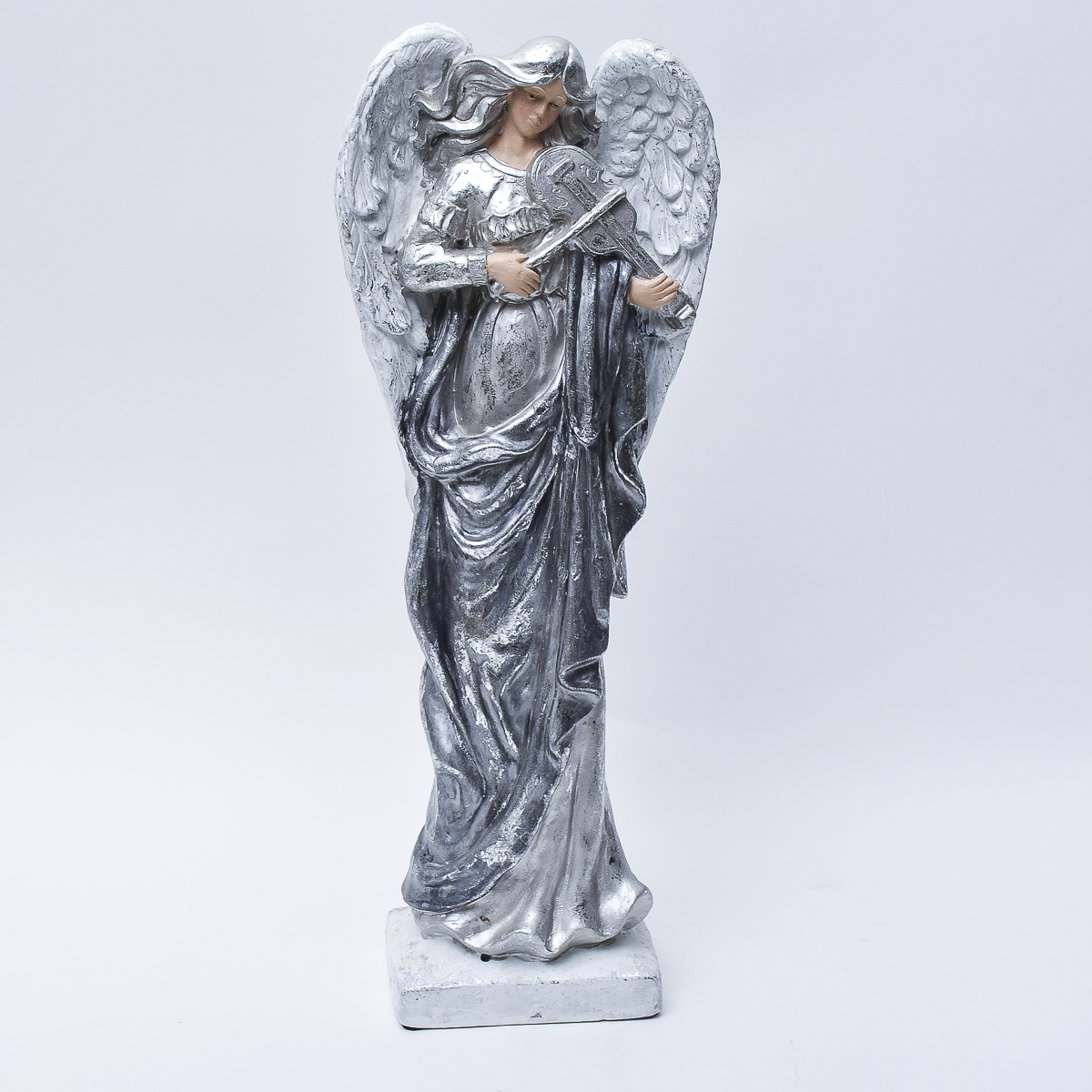 Painted Angel Statue | EBTH