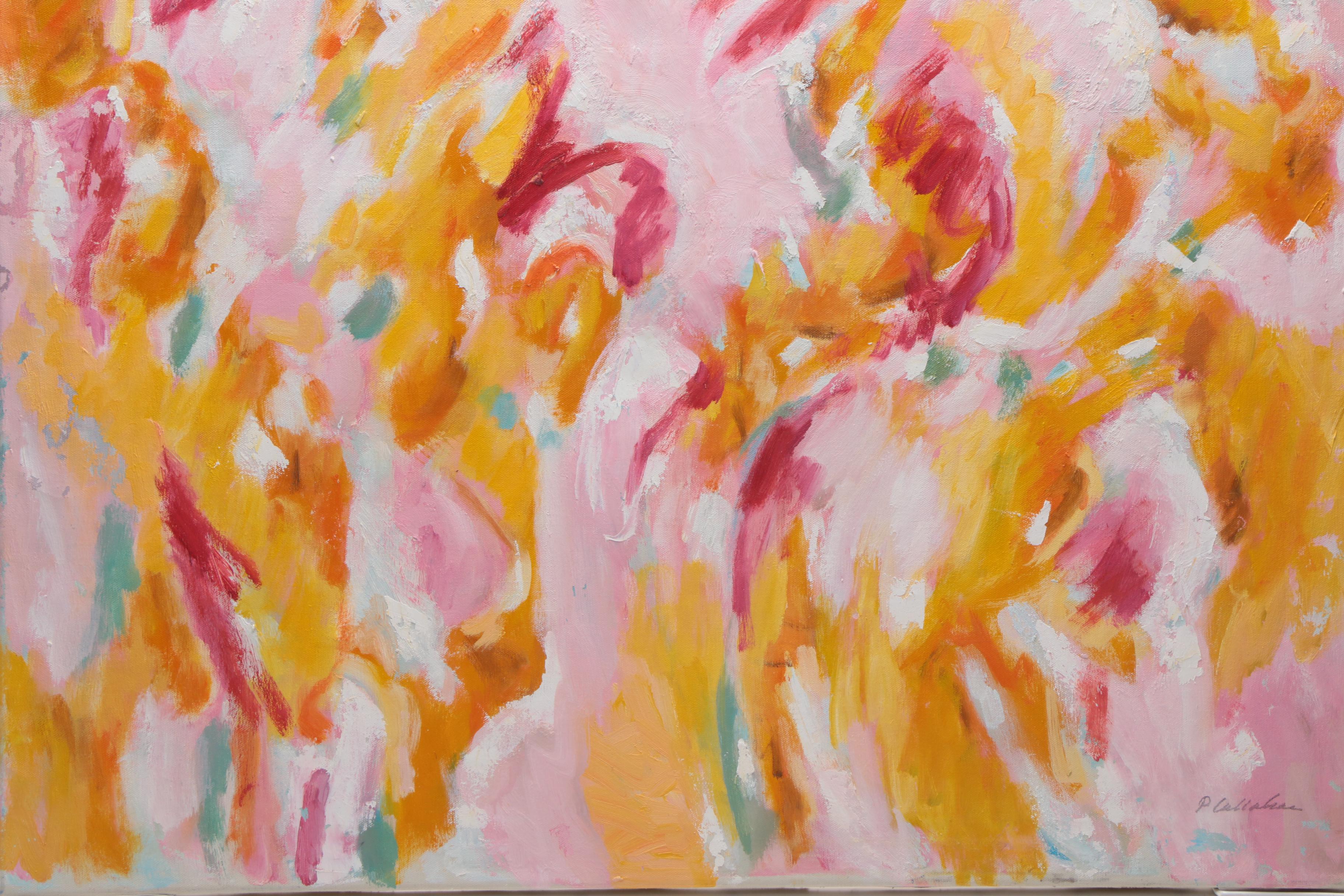 1970s Phillip Callahan Abstract Oil Painting on Canvas | EBTH