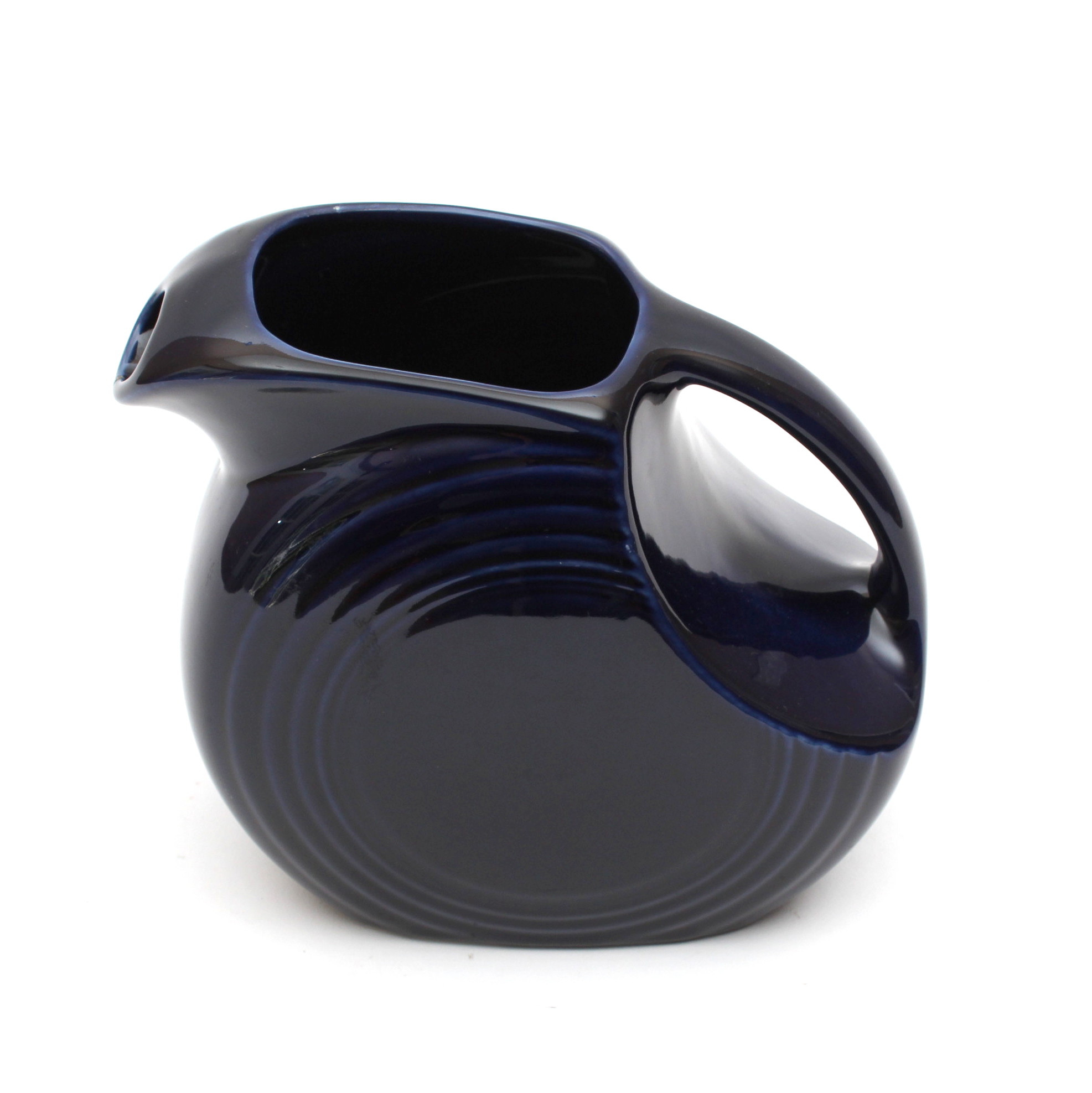 Vintage Cobalt Blue Fiesta Ware Pitcher | EBTH