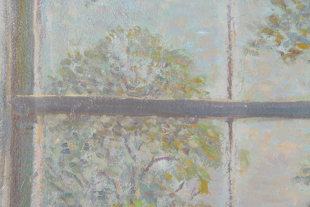 Eliot Clark Oil Painting on Board of Interior Scene | EBTH