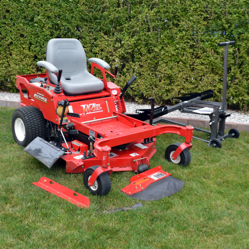 Jazee Country Clipper Estate Mower With Lift | Everything But The House