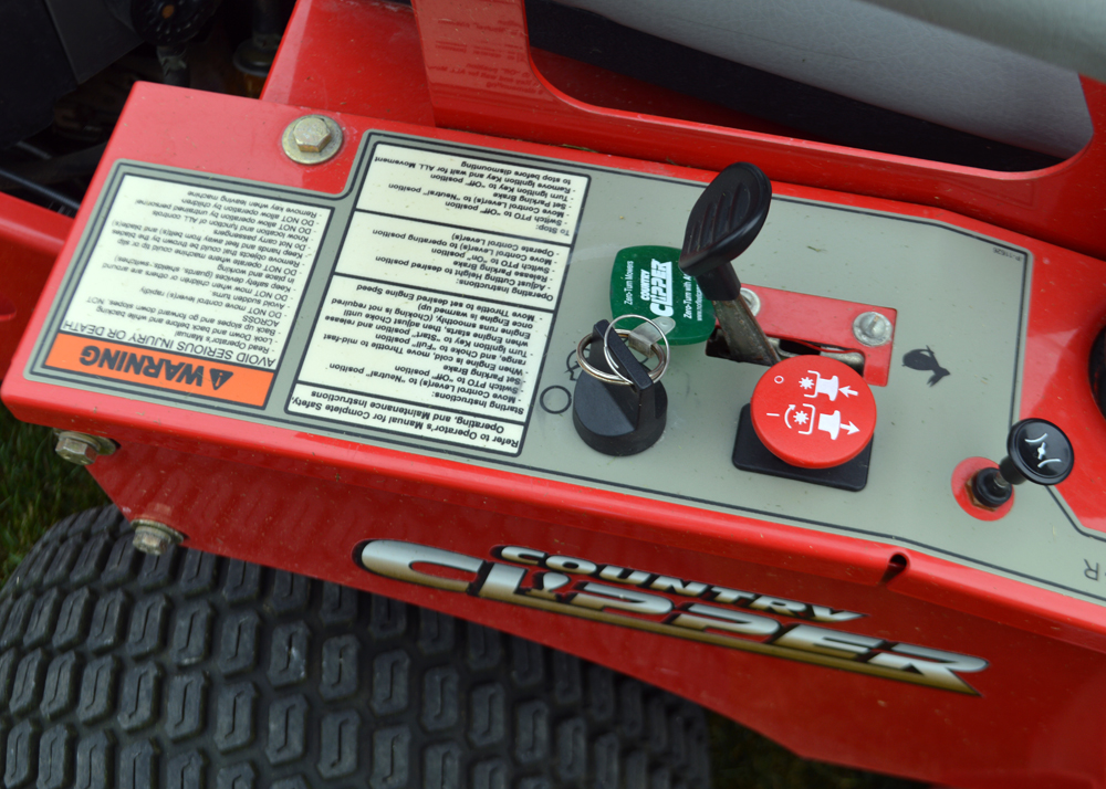 Jazee Country Clipper Estate Mower With Lift | Everything But The House