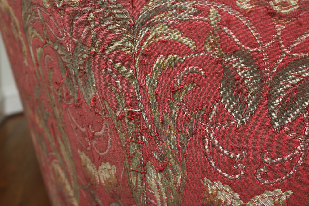 Pink Floral Settee Upholstered by Stickley | EBTH