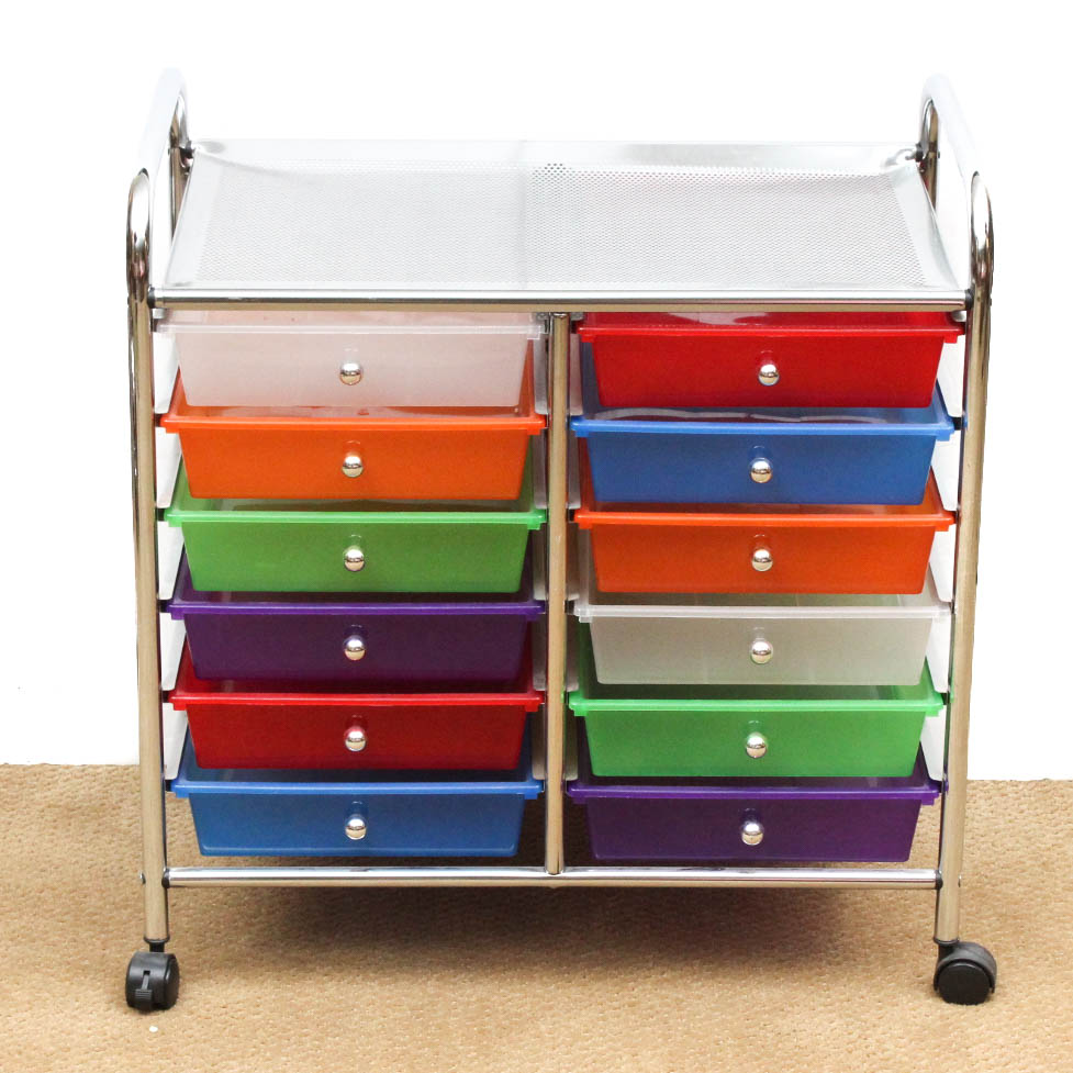 Colorful Organizational Cart | EBTH