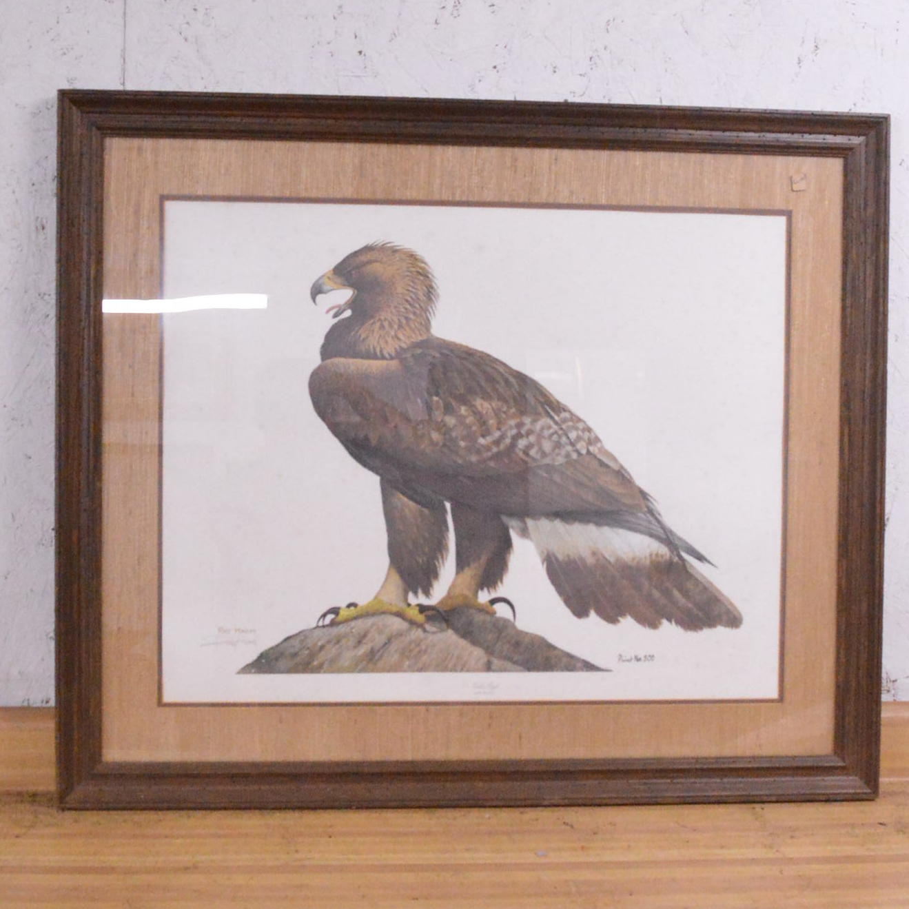 Limited Edition Offset Lithograph "Golden Eagle" by Ray Harm | EBTH
