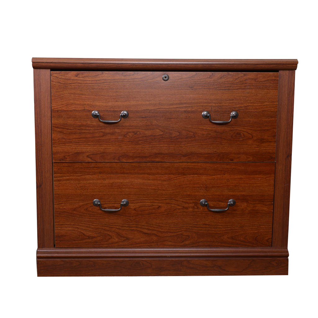 Sauder Cherry Lateral File Cabinet | Everything But The House