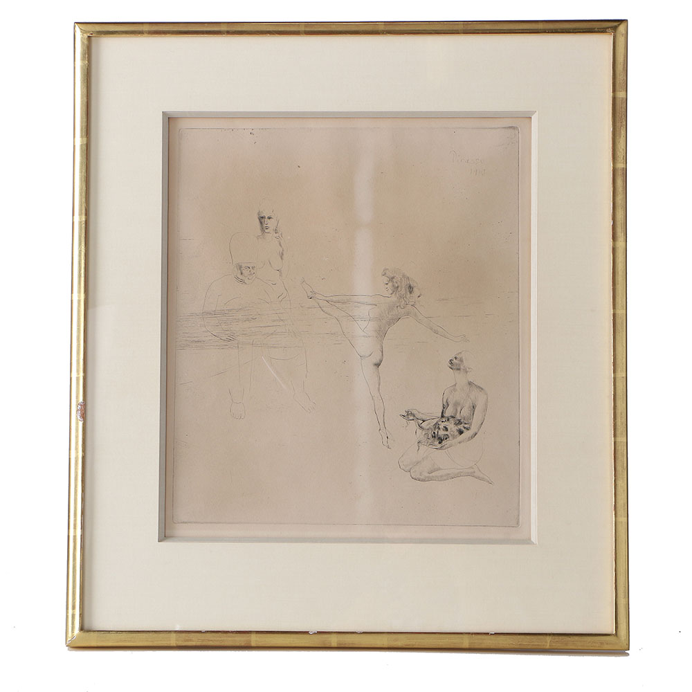 Pablo Picasso 1905 Drypoint Etching on Paper "Salomé" | Everything But ...