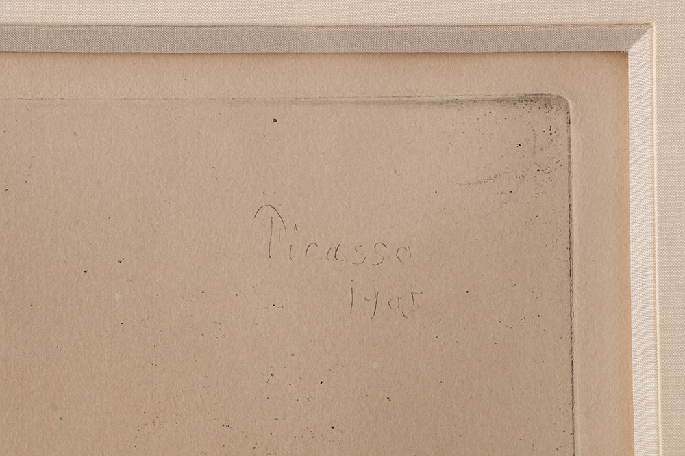 Pablo Picasso 1905 Drypoint Etching on Paper "Salomé" | Everything But ...