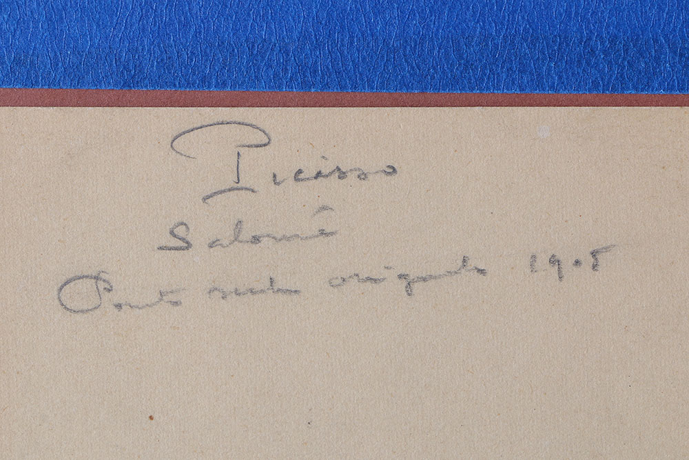 Pablo Picasso 1905 Drypoint Etching on Paper "Salomé" | Everything But ...