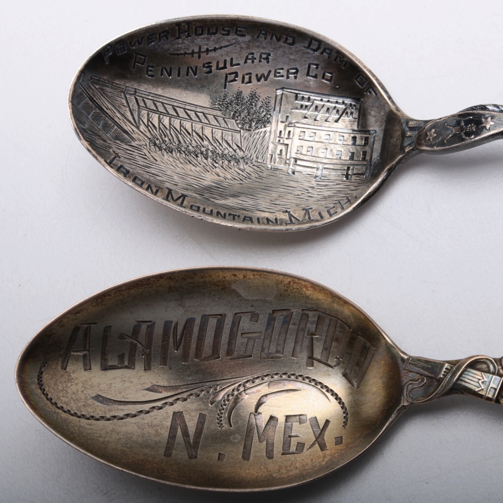 Five Vintage Sterling Silver Native American Souvenir Spoons | EBTH