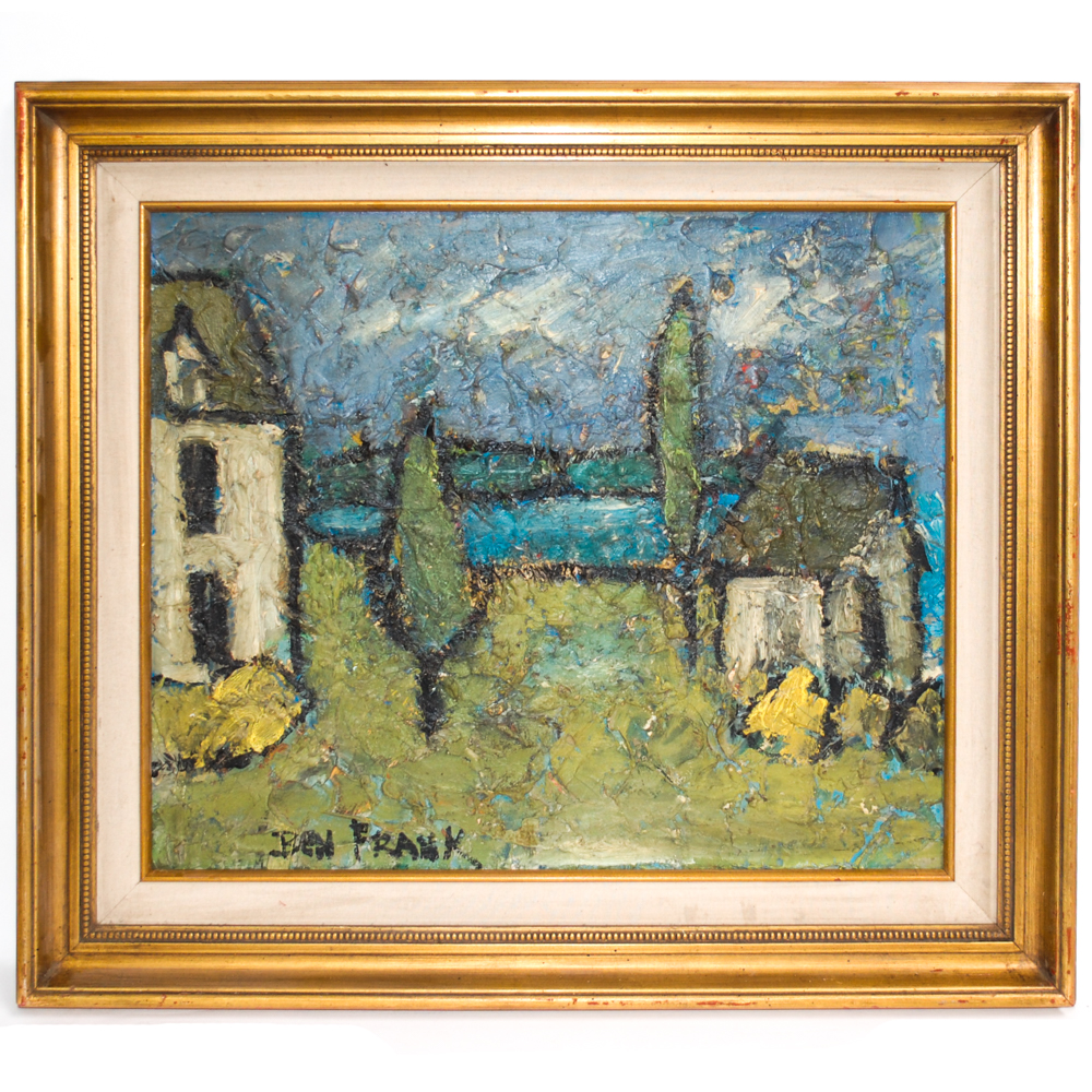 Ben Frank Oil Painting on Canvas | EBTH