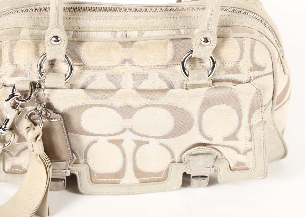 Coach Chelsea Signature Canvas Tote and Wallet | EBTH