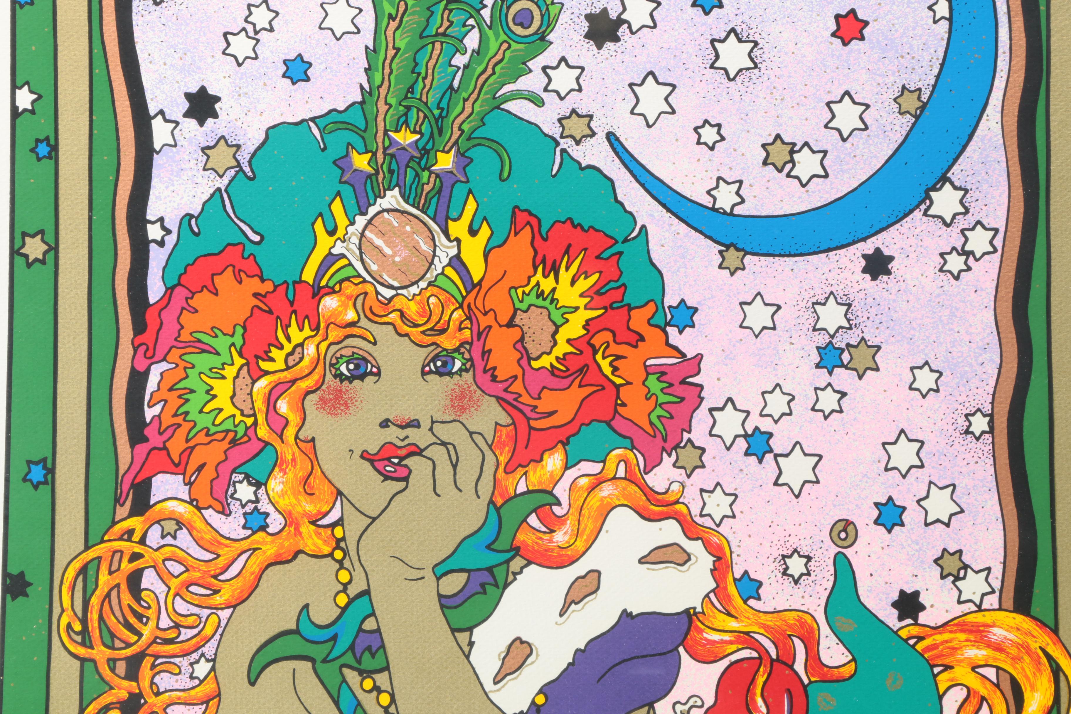 C.L. Cunningham Signed Serigraph on Paper "Queenie" | EBTH