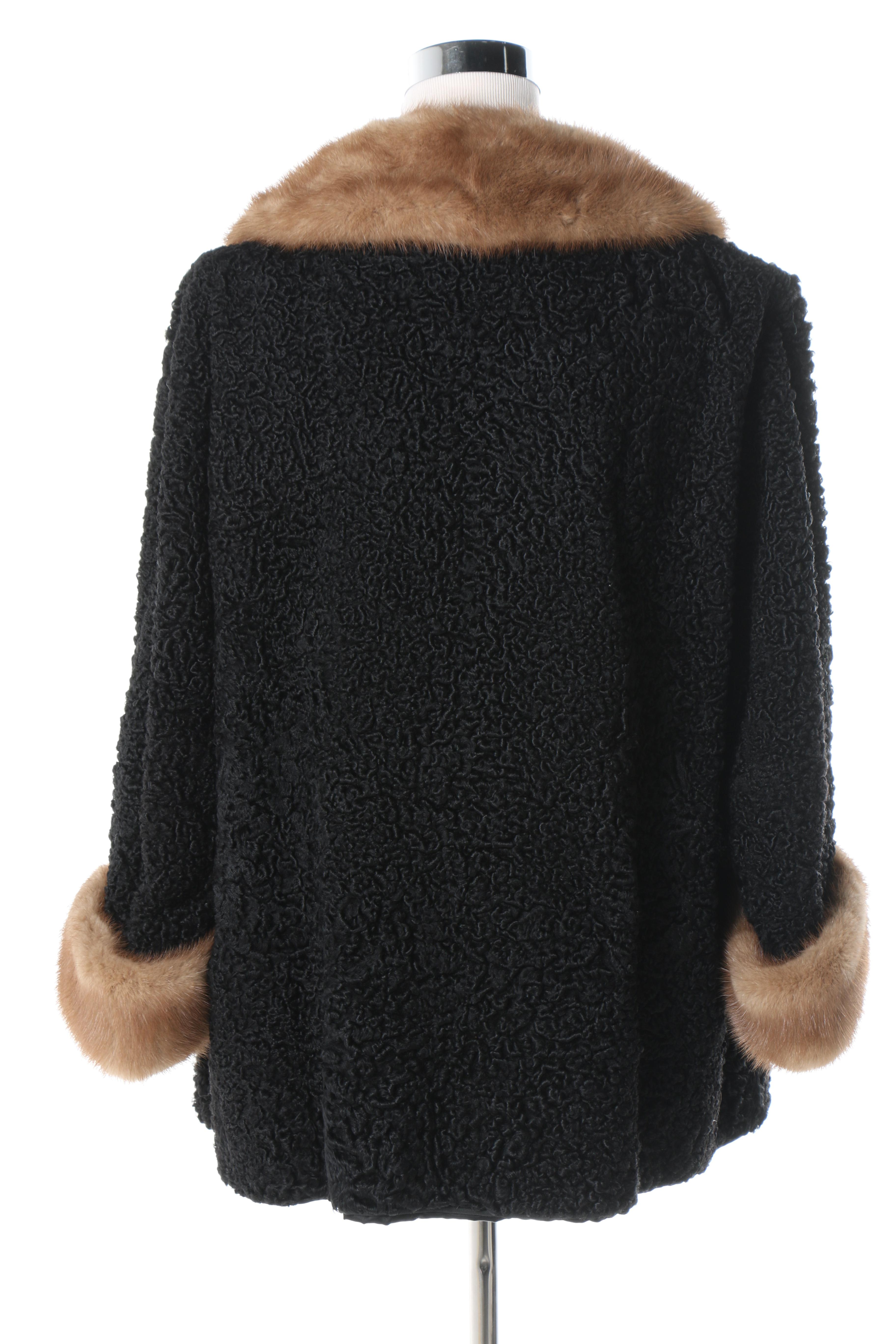 Persian Lamb and Mink Jacket From Evans Furs | EBTH