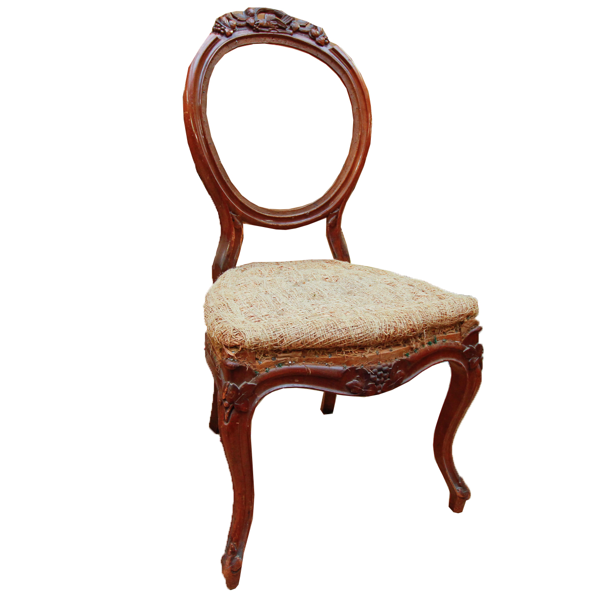 Antique Victorian Rococo Revival Side Chair | EBTH