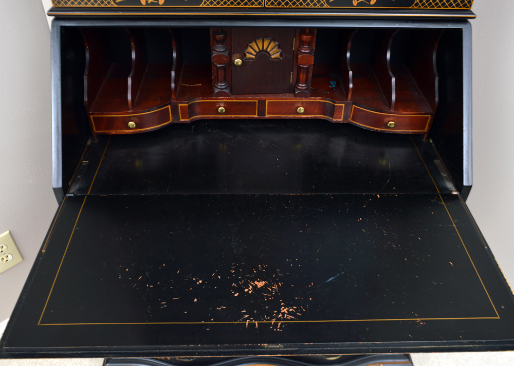 Chinoiserie Federal Style Secretary | EBTH