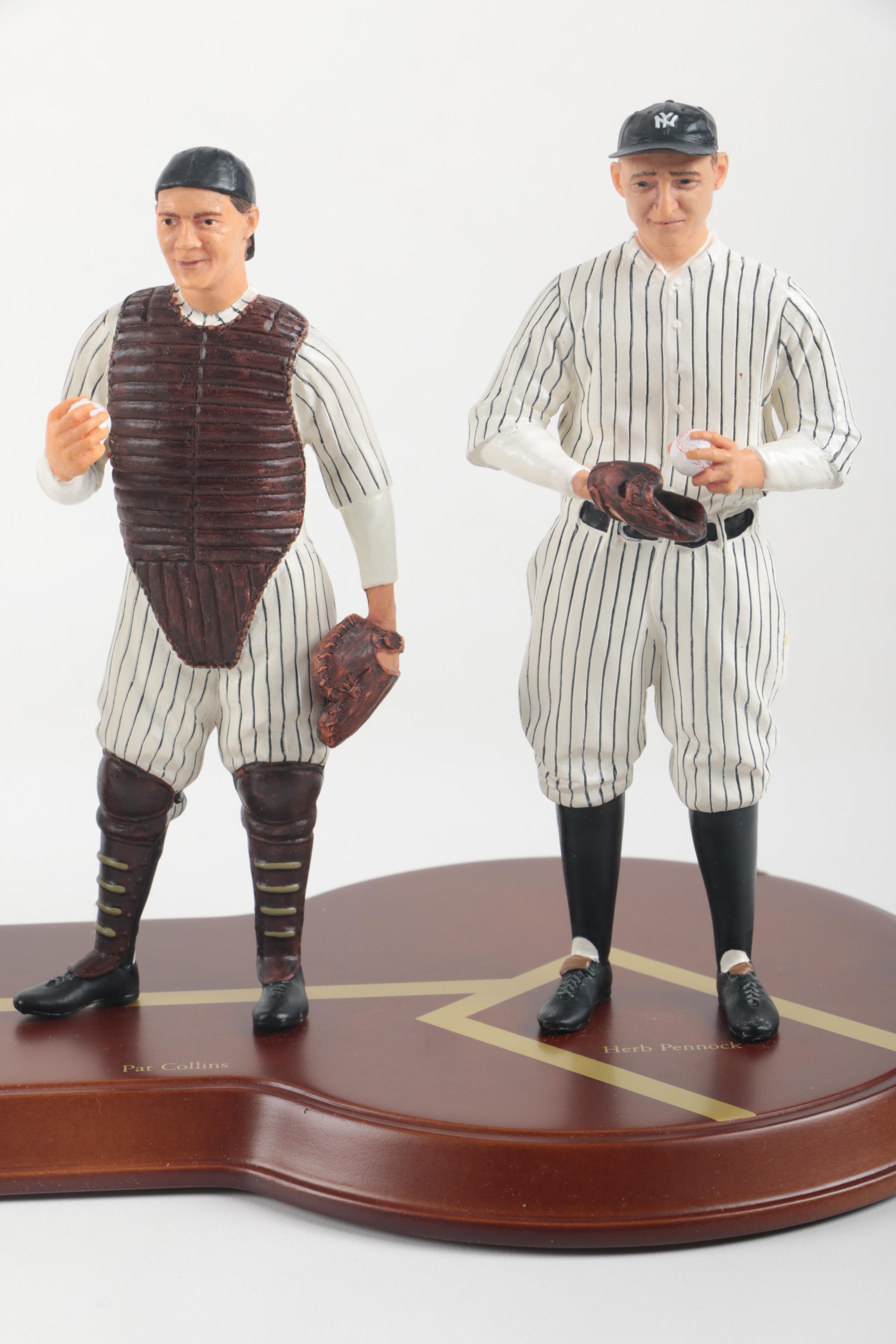 Danbury Mint 1927 New York Yankees "Murderers' Row" Figurine Set ...