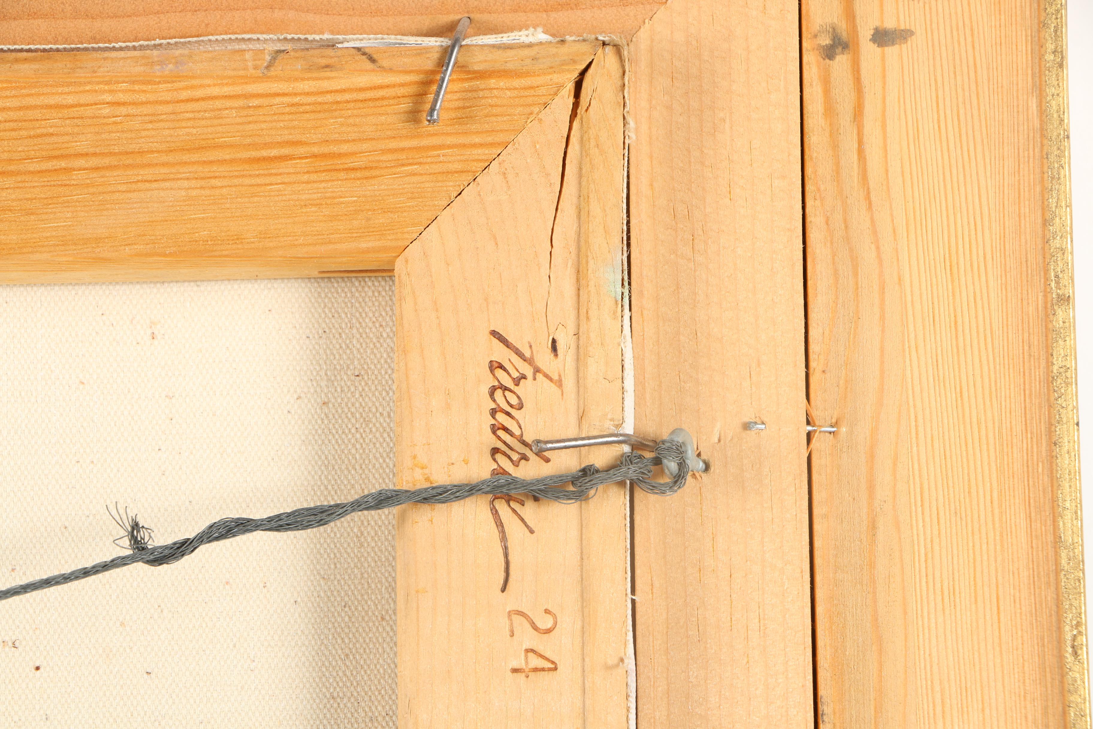 Bruce Backman Turner Signed Oil Painting on Canvas "Purple Sea" | EBTH