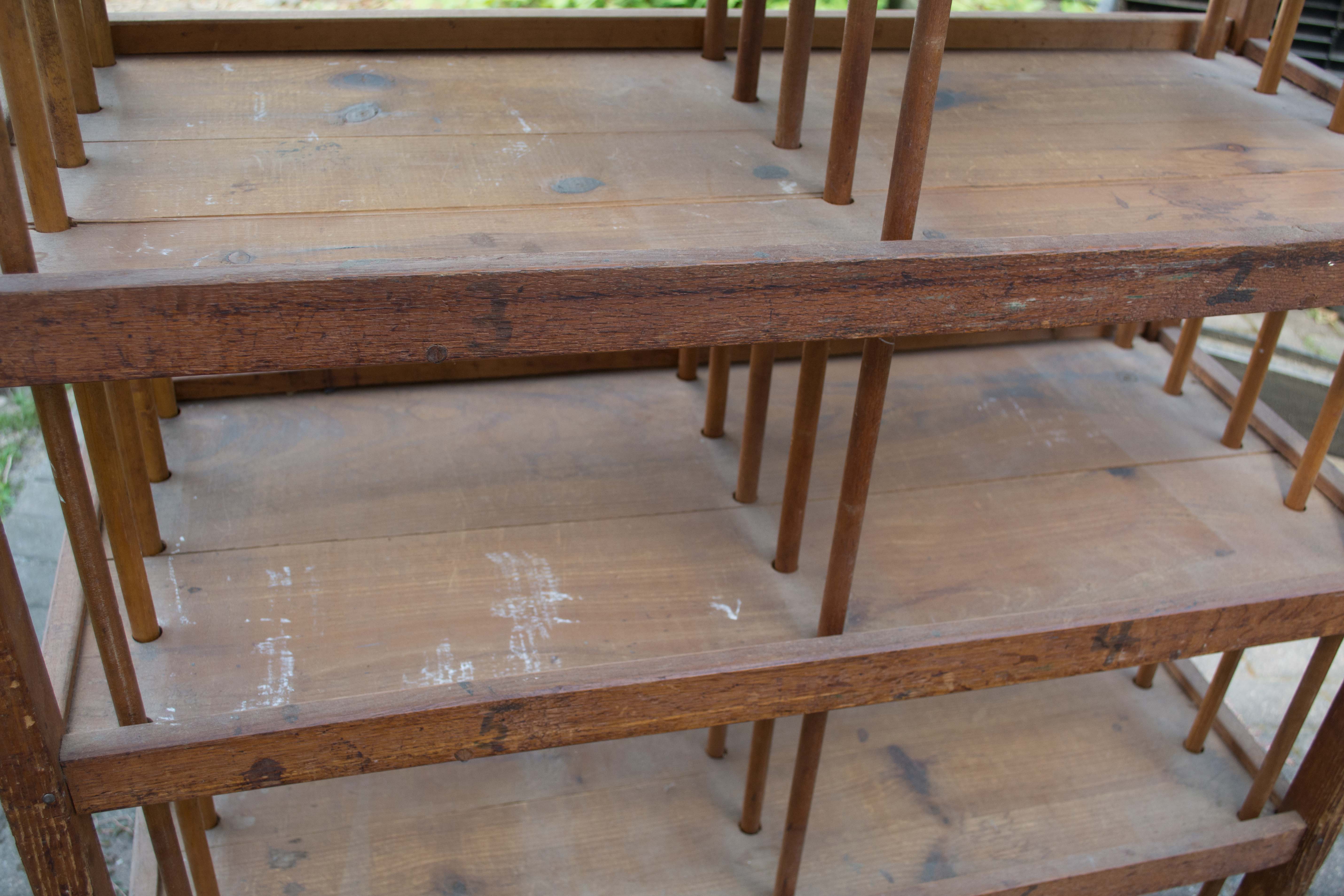 Antique Rolling Baker's Rack | EBTH